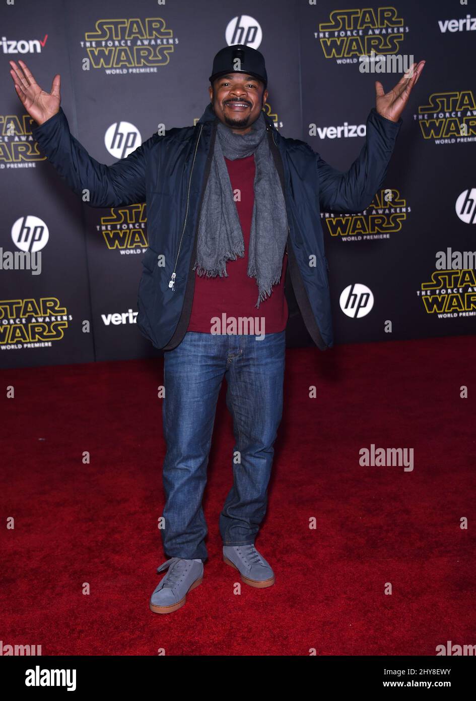 F. Gary Gray attending the Star Wars: The Force Awakens Premiere Stock ...