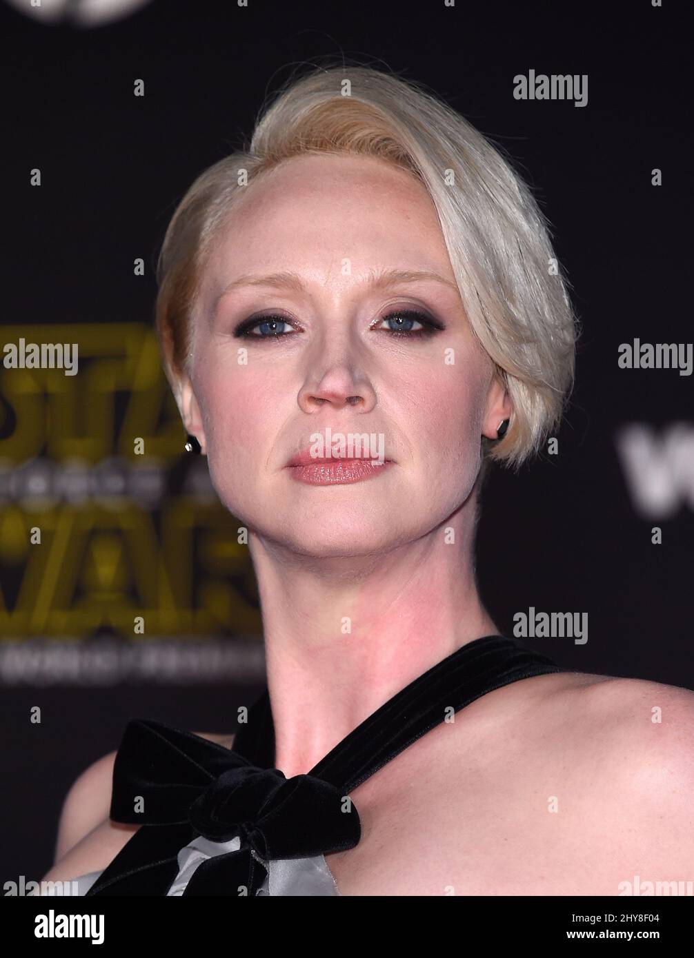 Gwendoline Christie Attending The Star Wars The Force Awakens Premiere