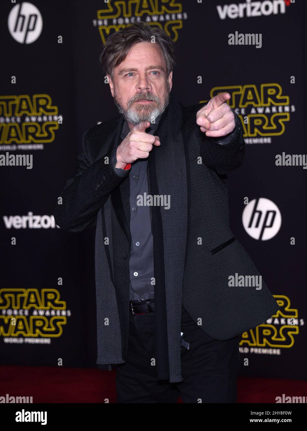 Mark hamill attending the star wars hi-res stock photography and images ...