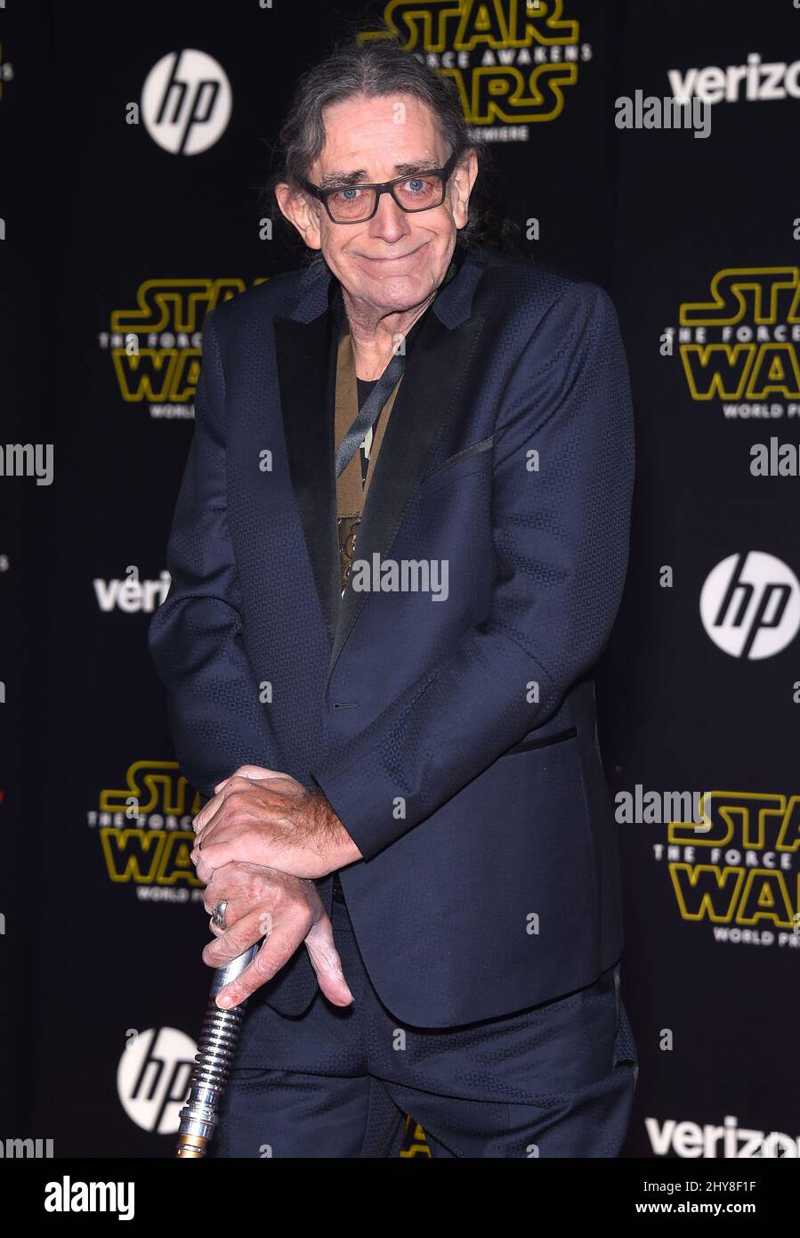 Peter mayhew attending the star wars hi-res stock photography and ...