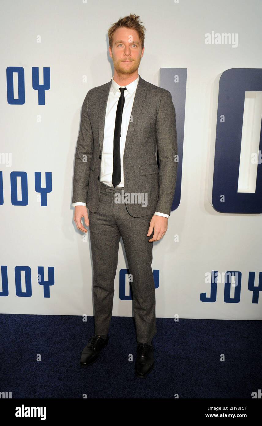 Jake McDorman attending the premiere of Joy in New York Stock Photo - Alamy