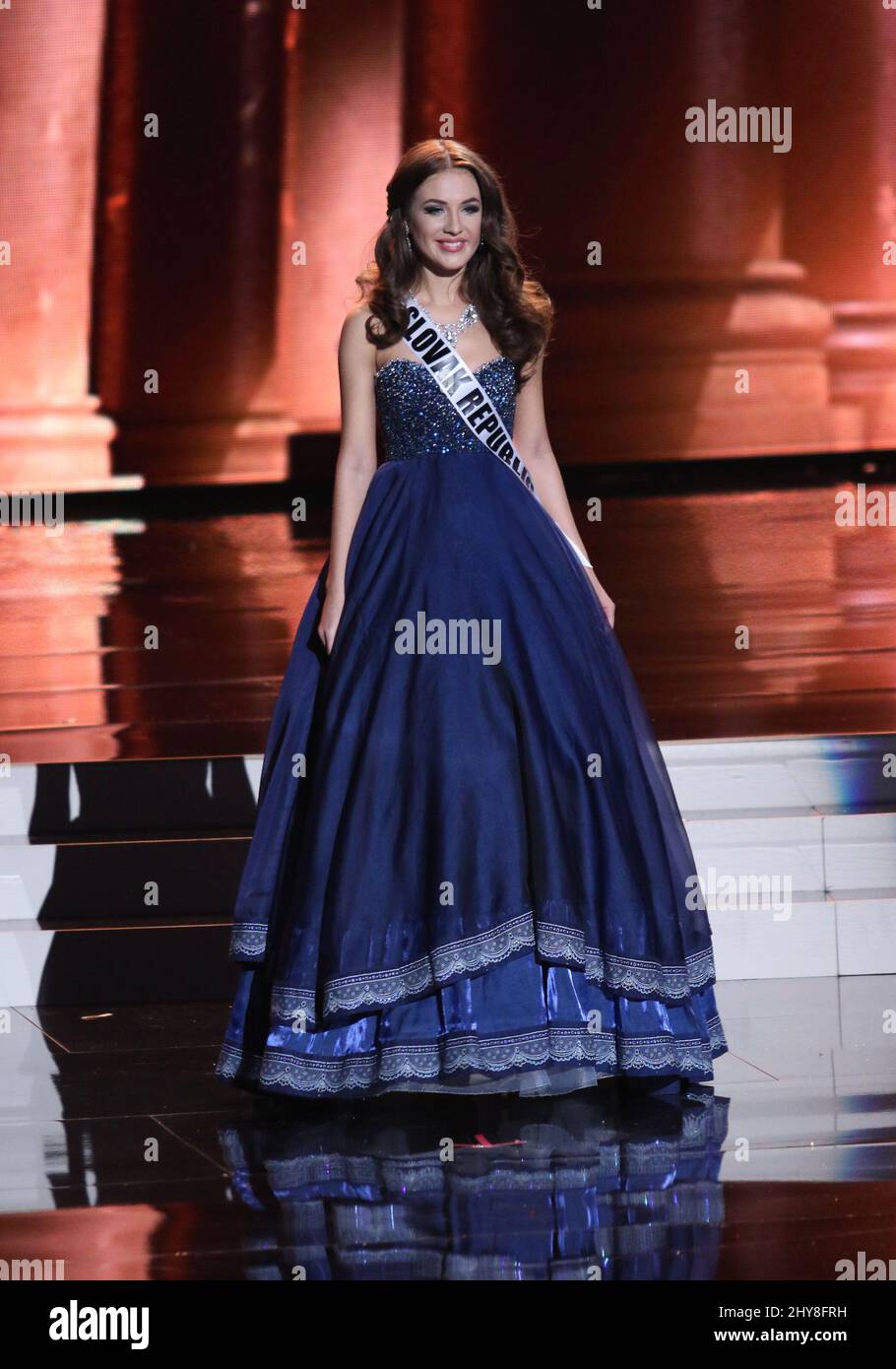 Miss Slovak Republic, Denisa Vysnovska takes part in the Miss Universe ...