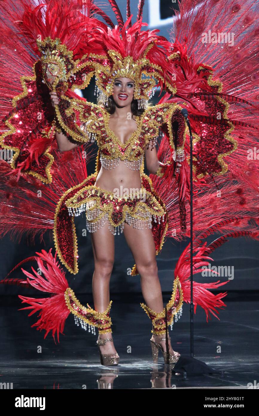 Miss Dominican Republic Clarissa Molina Participates In The 2015 Miss
