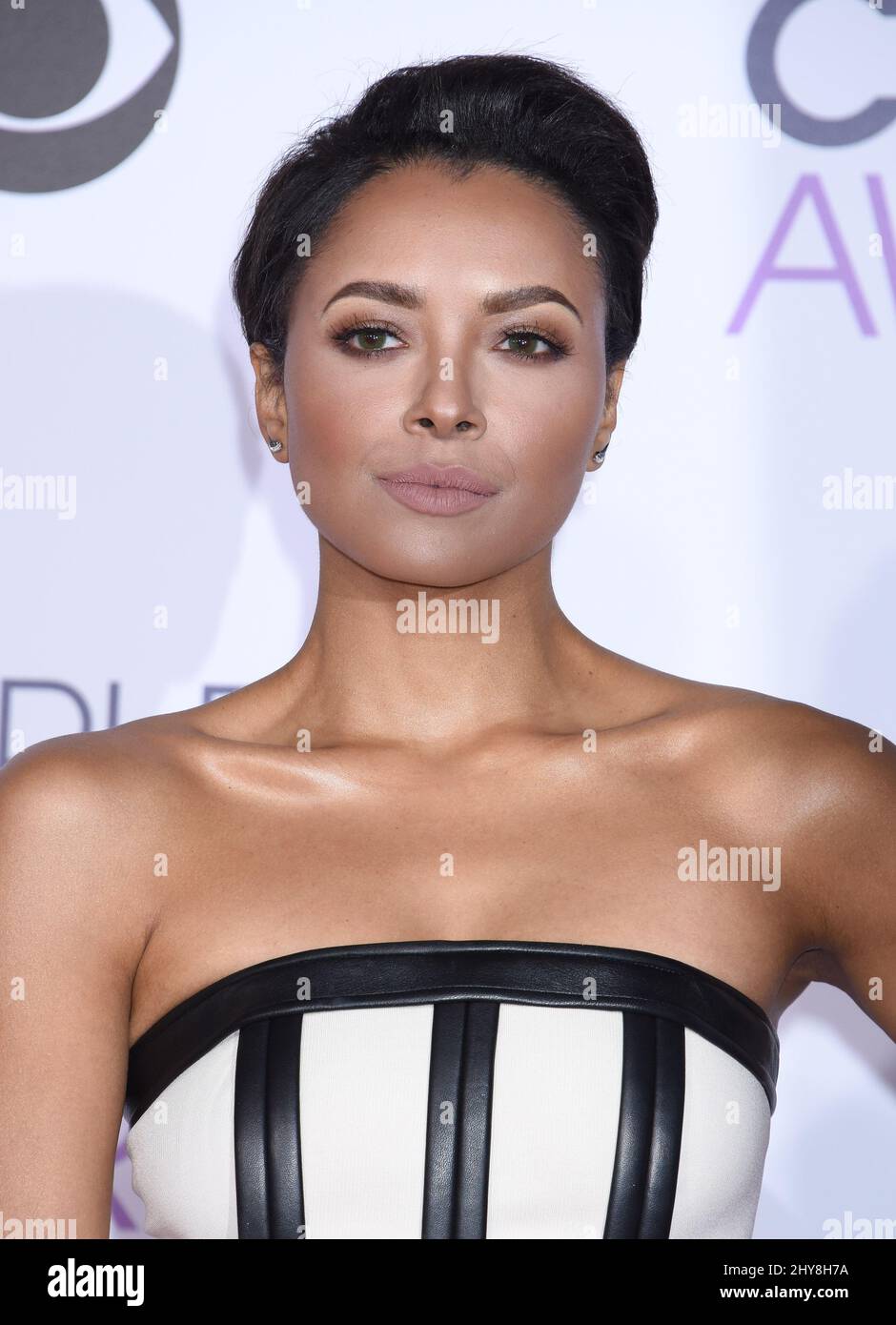 Kat Graham attending the People's Choice Awards 2016 held at the ...