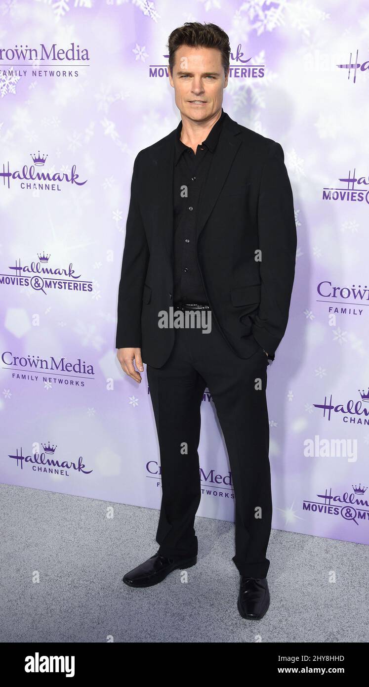 Dylan Neal attending the Hallmark Channel and Hallmark Movies and ...