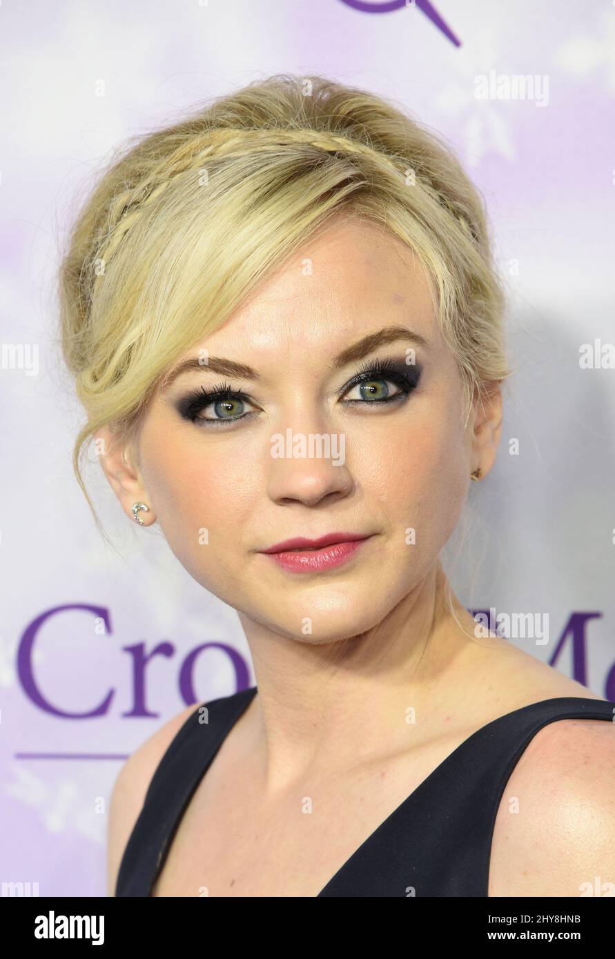Emily Kinney attending the Hallmark Channel and Hallmark Movies and ...