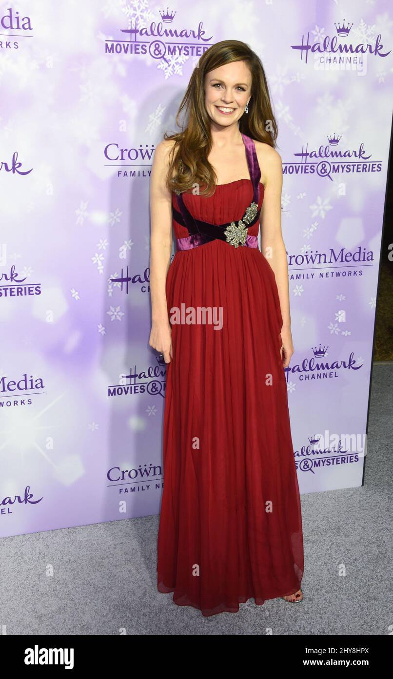 Rachel Boston attending the Hallmark Channel and Hallmark Movies and ...
