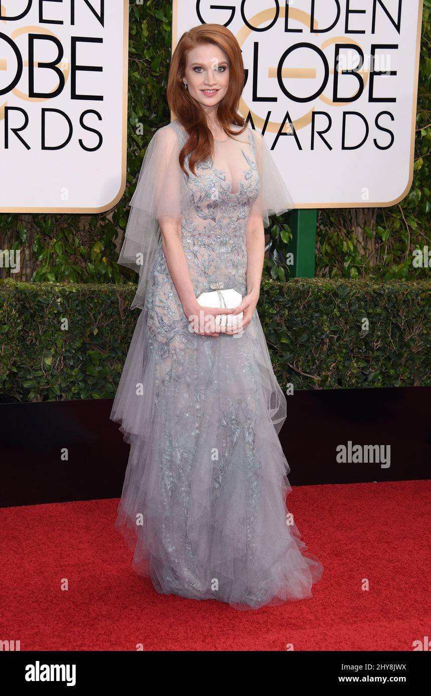 Sarah Hay attending the 73rd Annual Golden Globe Awards held at the ...