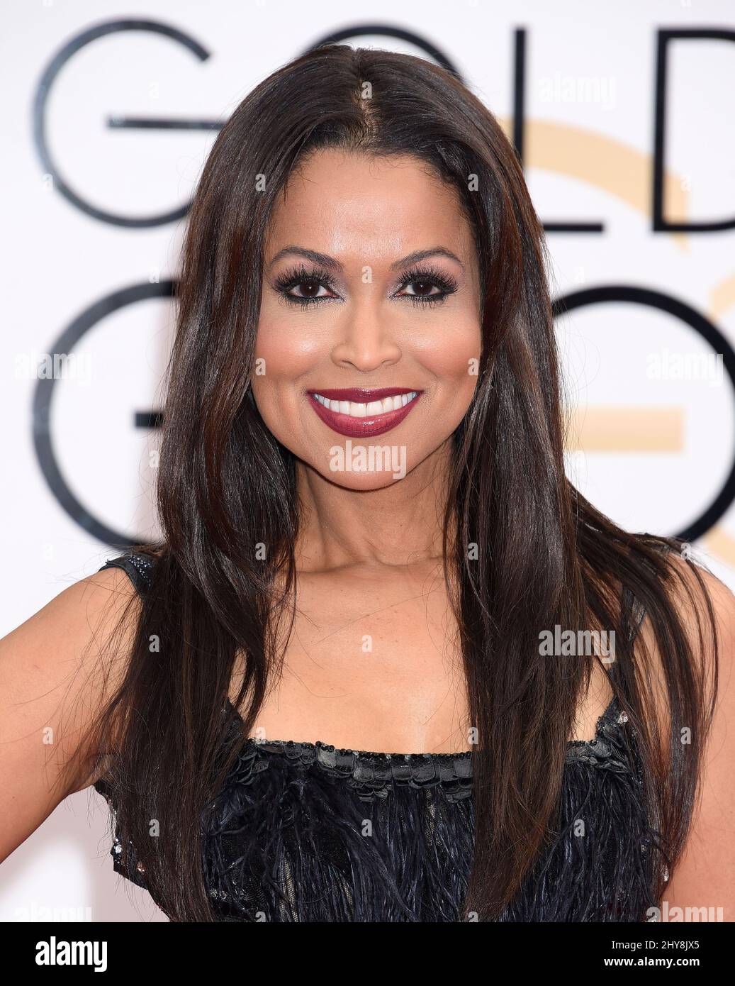 Tracey Edmonds attending the 73rd Annual Golden Globe Awards held at ...