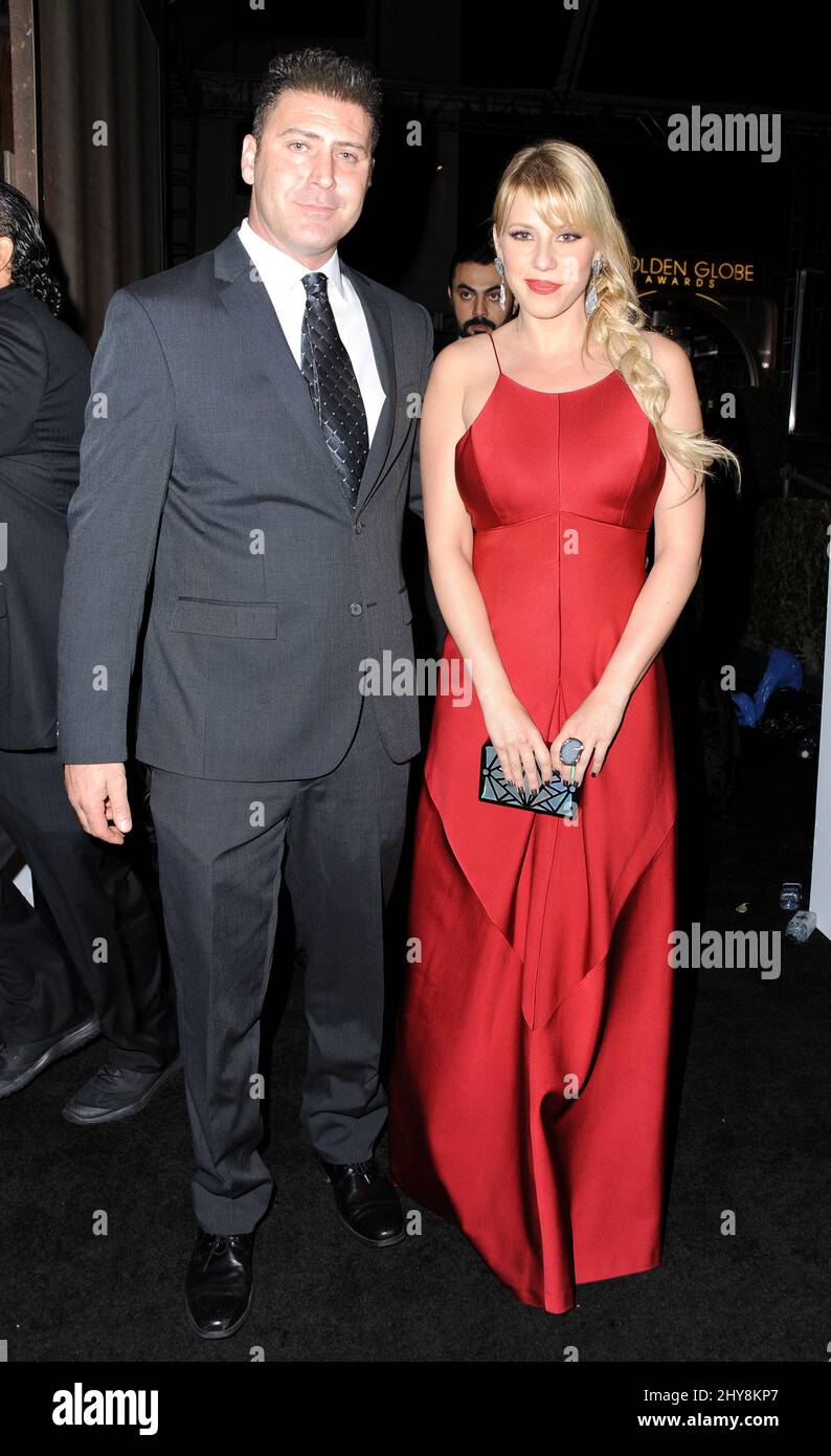 Jodie Sweetin attending the Weinstein Company and Netflix Golden Globes ...