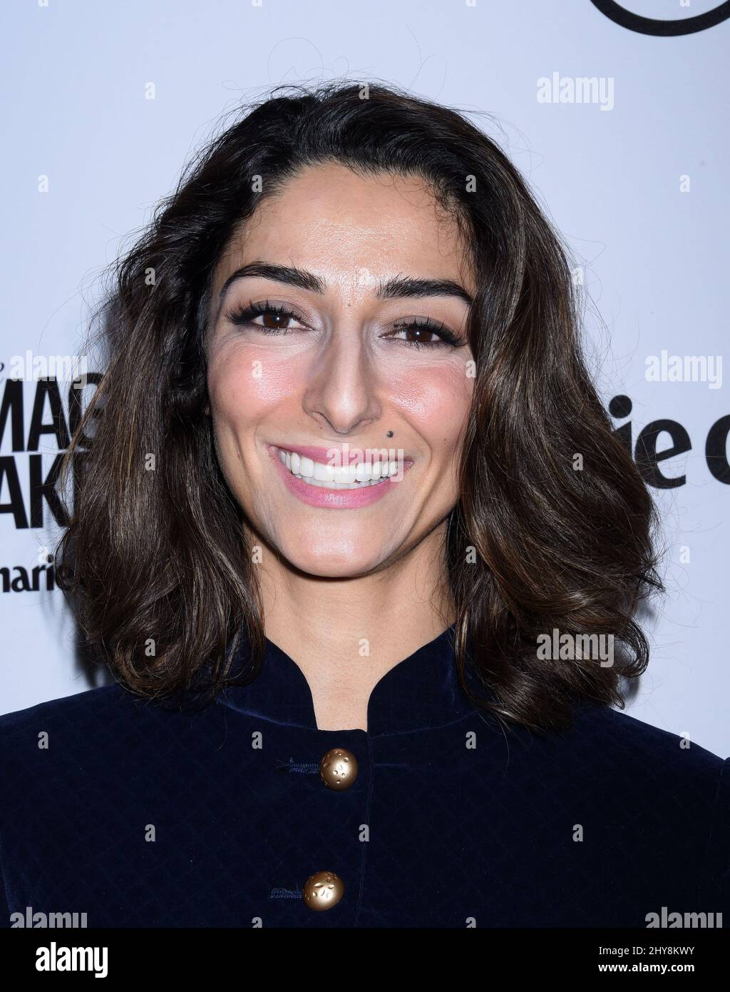 Necar Zadegan attending Marie Claire's Inaugural Image Maker Awards ...