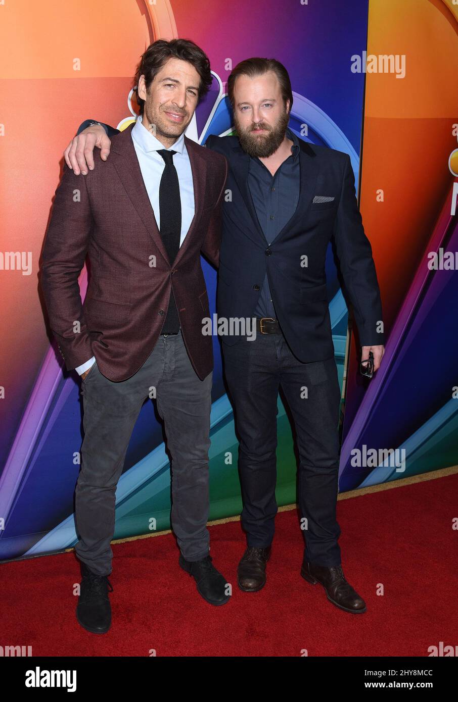 Don Hany and Joshua Leonard attending the NBCUniversal Press Tour at ...