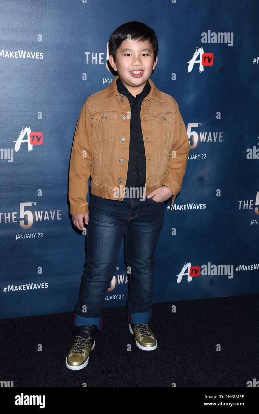 Albert Tsai attending the "The 5th Wave" Fan Screening held at the ...
