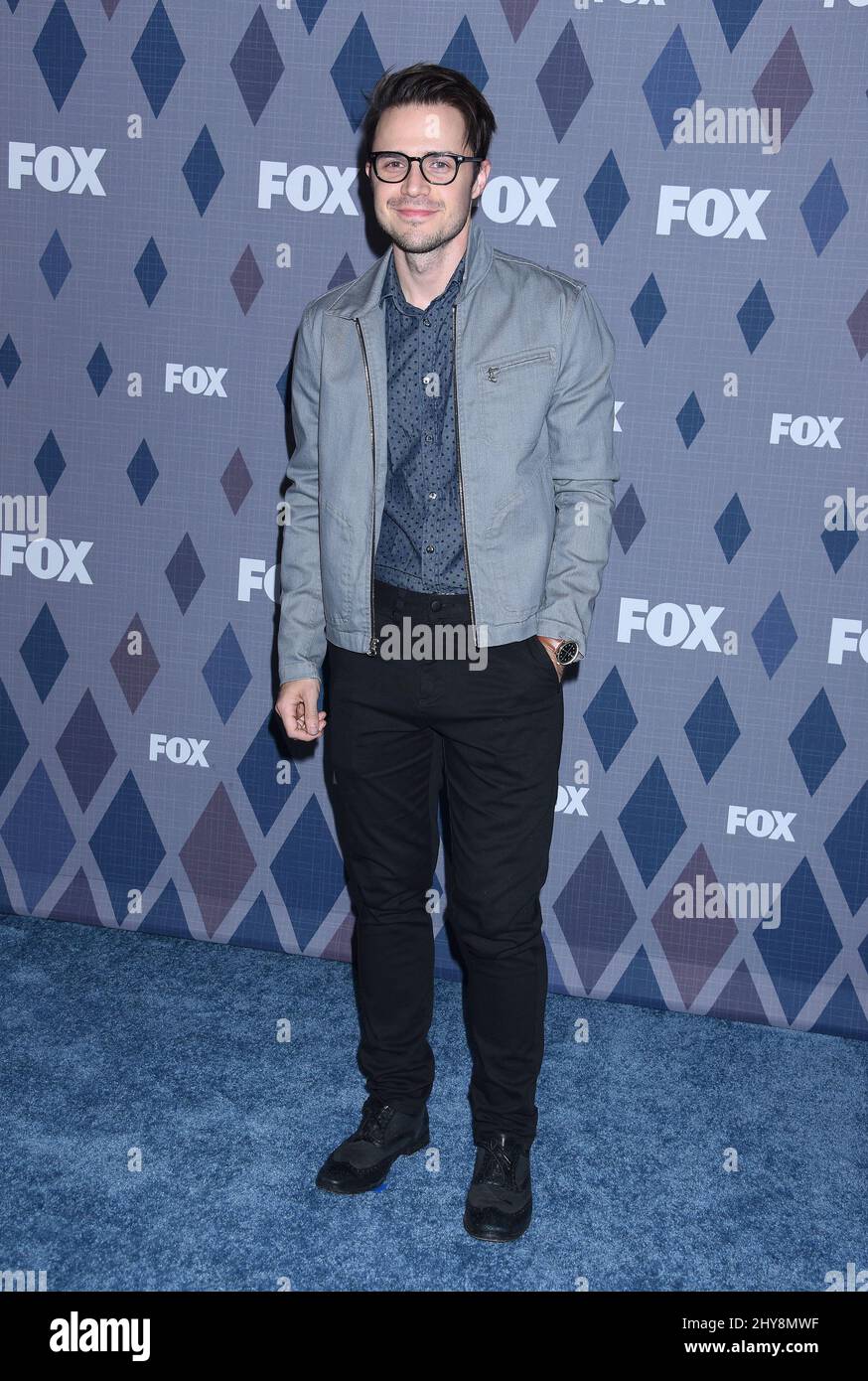 Kris allen fox winter tca 2016 all star party hi-res stock photography ...