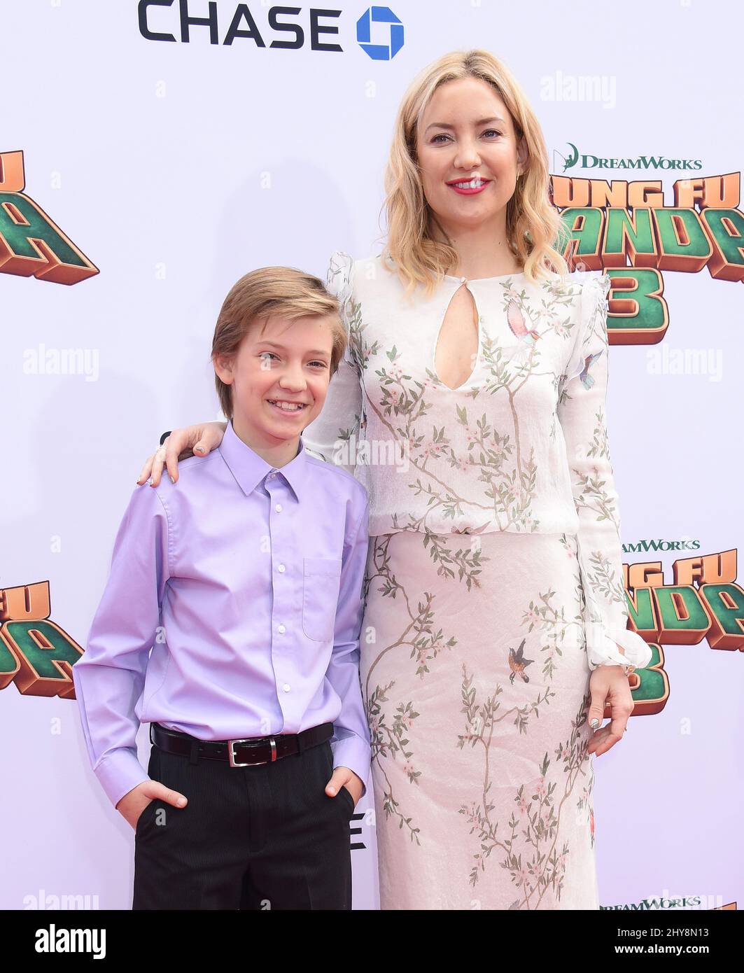 January 15, 2016 Hollywood, Ca. Kate Hudson and Ryder Robinson "Kung Fu ...