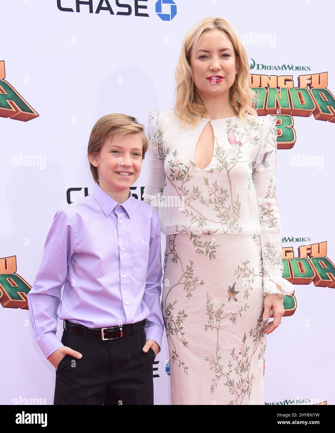January 15, 2016 Hollywood, Ca. Kate Hudson and Ryder Robinson "Kung Fu ...