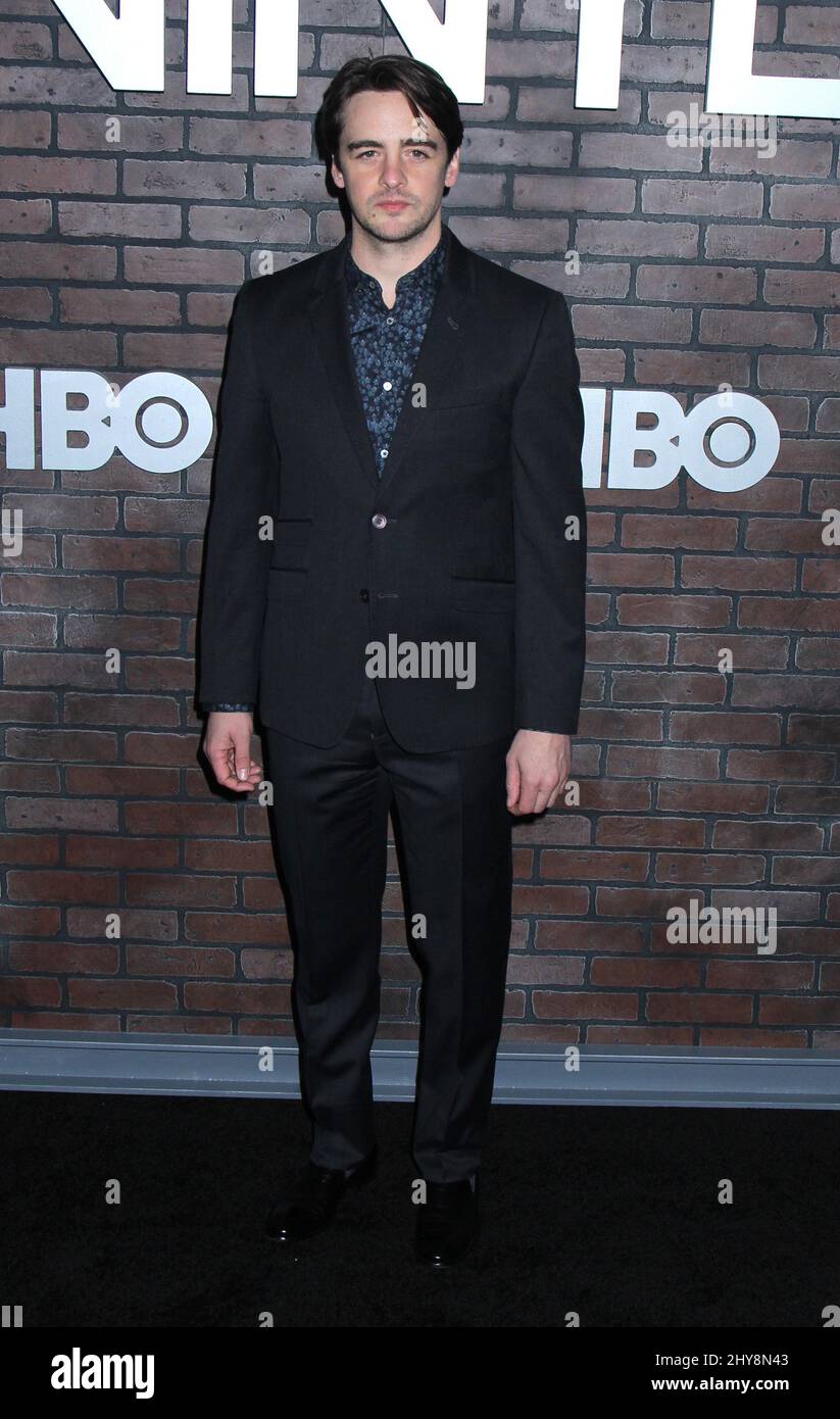 Vincent Piazza attends the "'Vinyl" New York Premiere - Held at the ...