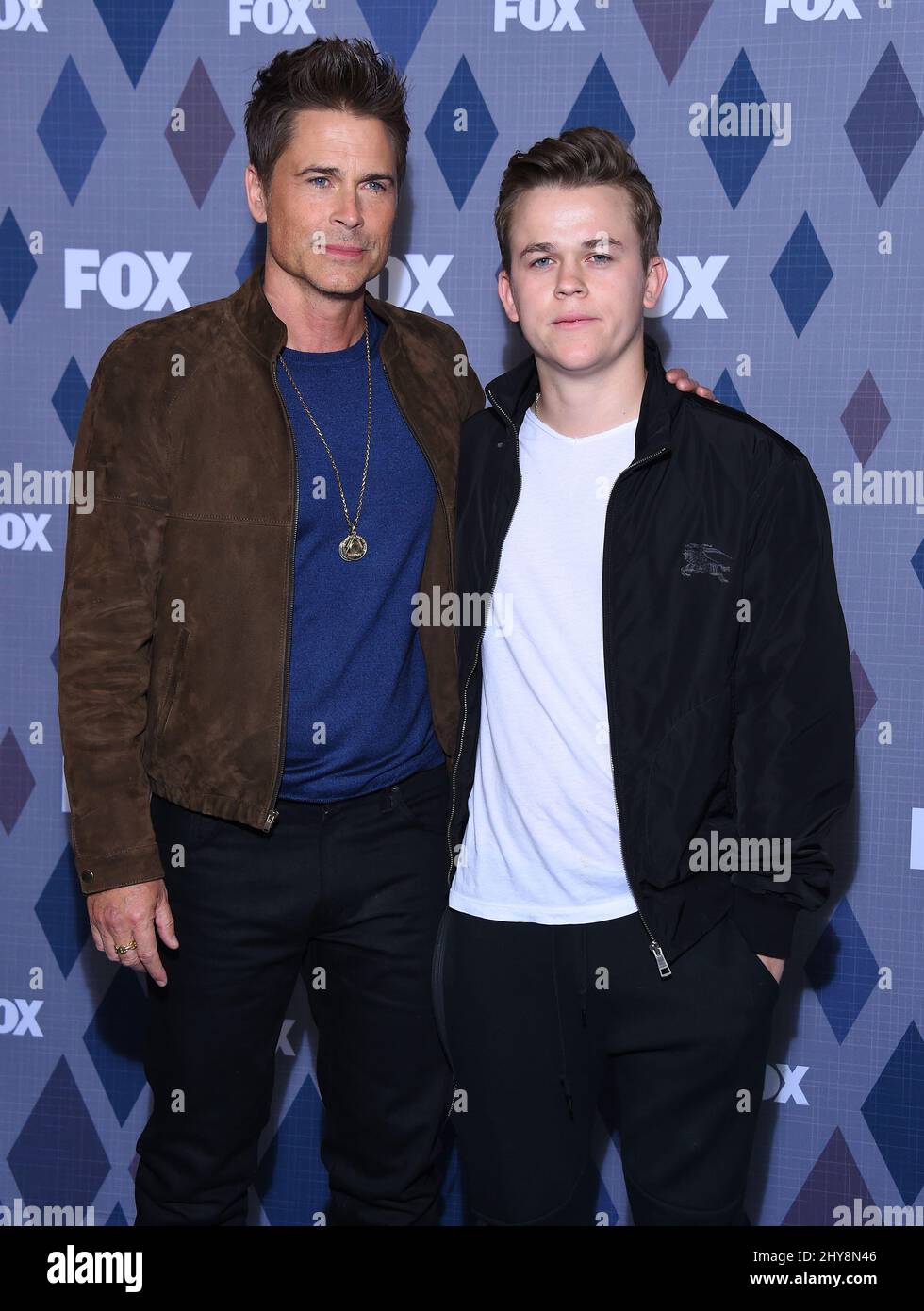 Rob Lowe & John Owen Lowe attends the FOX Winter TCA 2016 Party held at ...