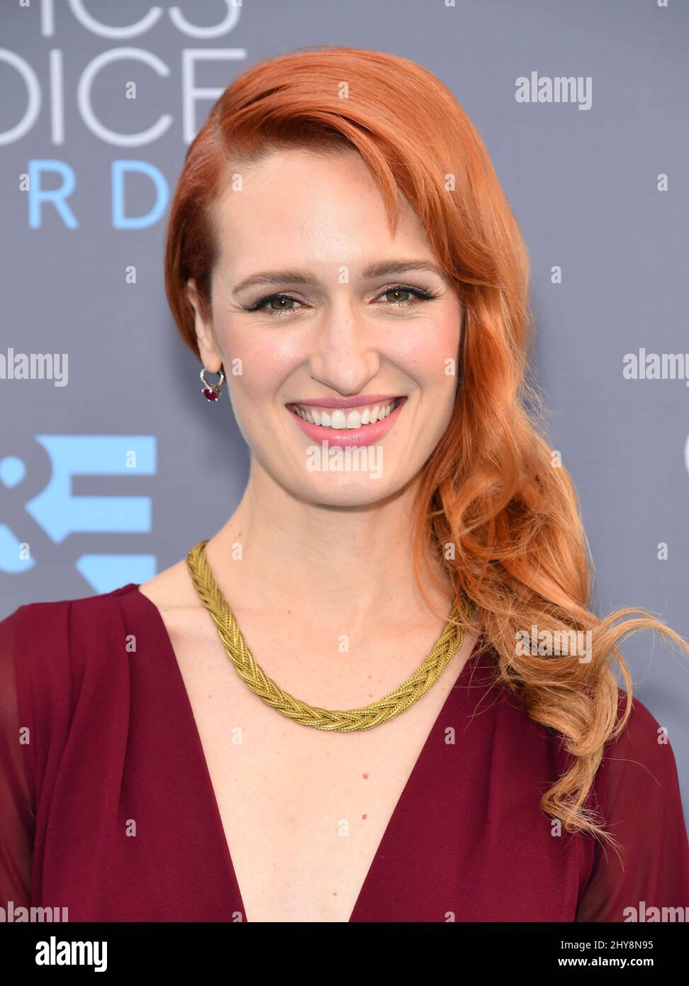 Breeda Wool attends the 21st Annual Critics' Choice Awards held at ...