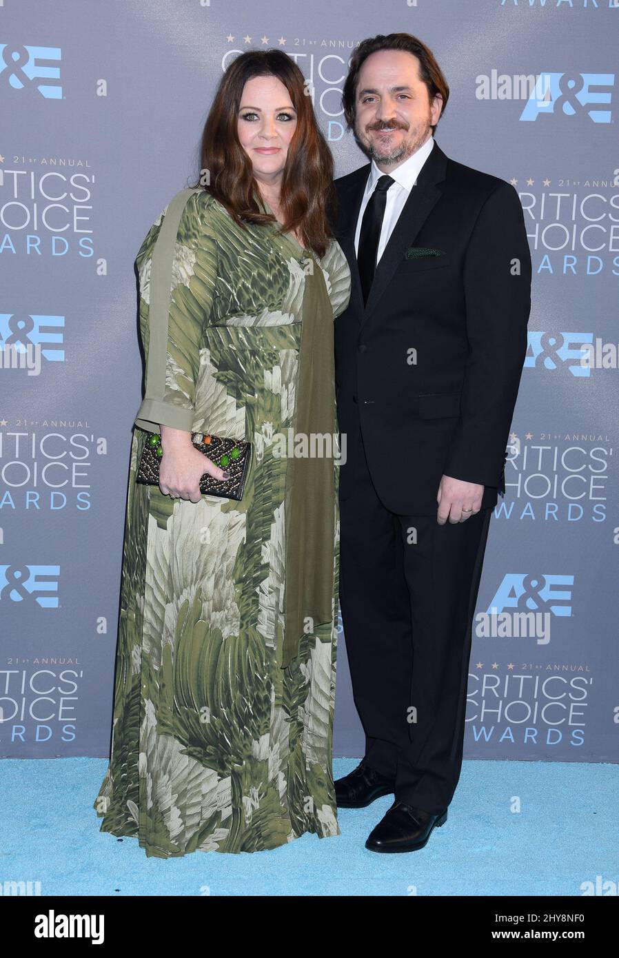 Melissa McCarthy, Ben Falcone attends the 21st Annual Critics' Choice ...