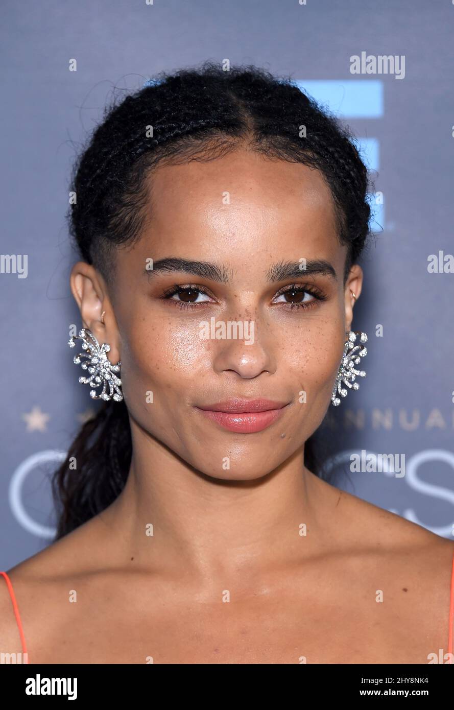 Zoe Kravitz attends the 21st Annual Critics' Choice Awards held at ...