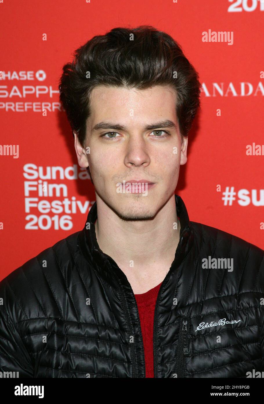 Gus Halper attending the Goat Premiere at the Sundance Film Festival ...