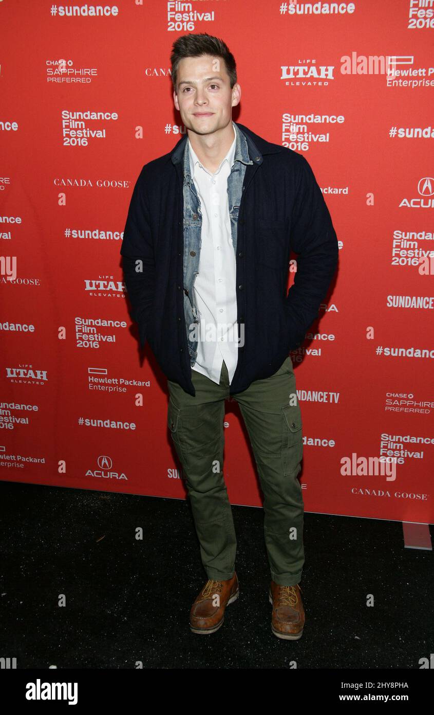 Austin Lyon attending the Goat Premiere at the Sundance Film Festival ...