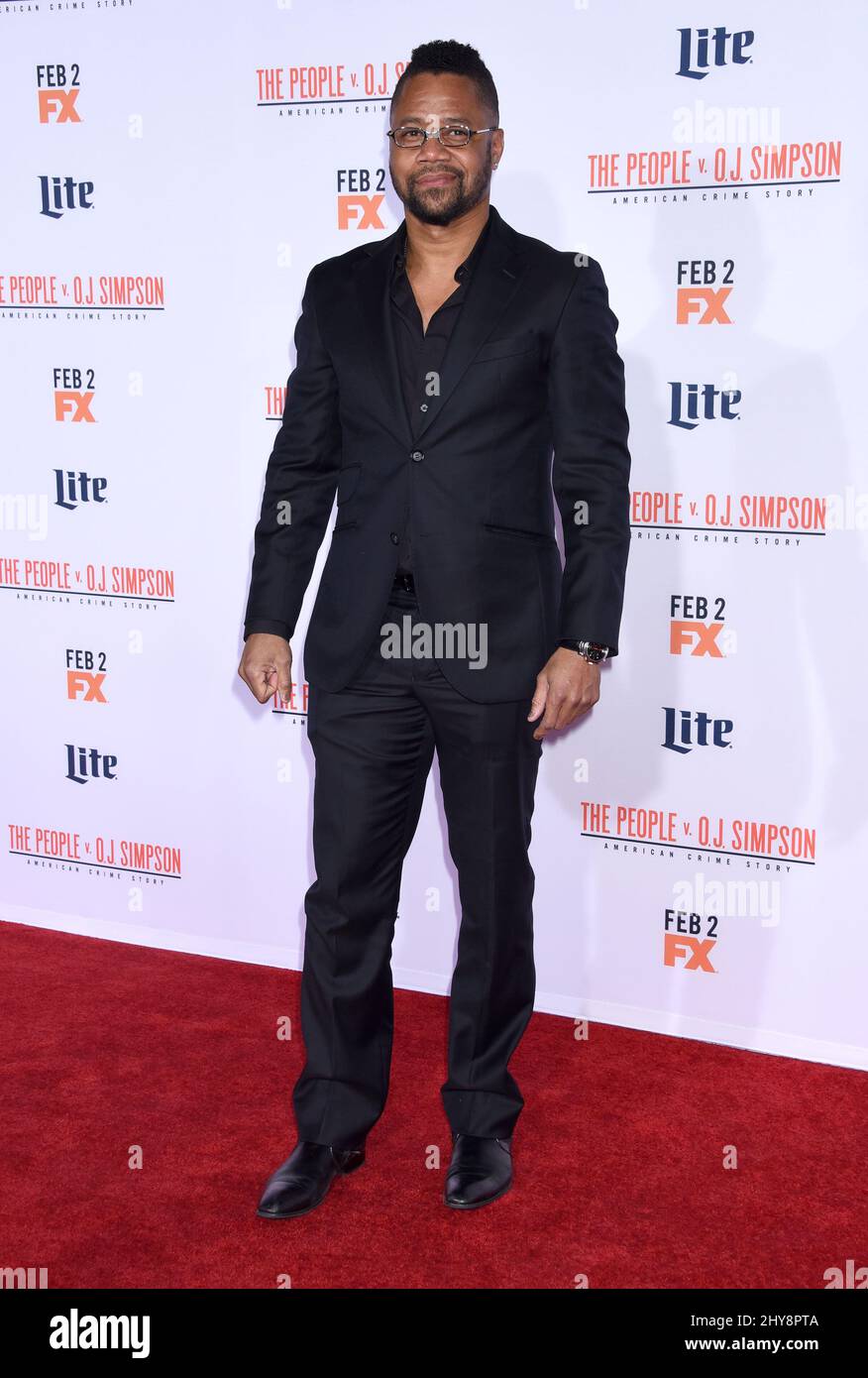 Cuba Gooding Jr. attending The People v. O.J. Simpson American Crime ...
