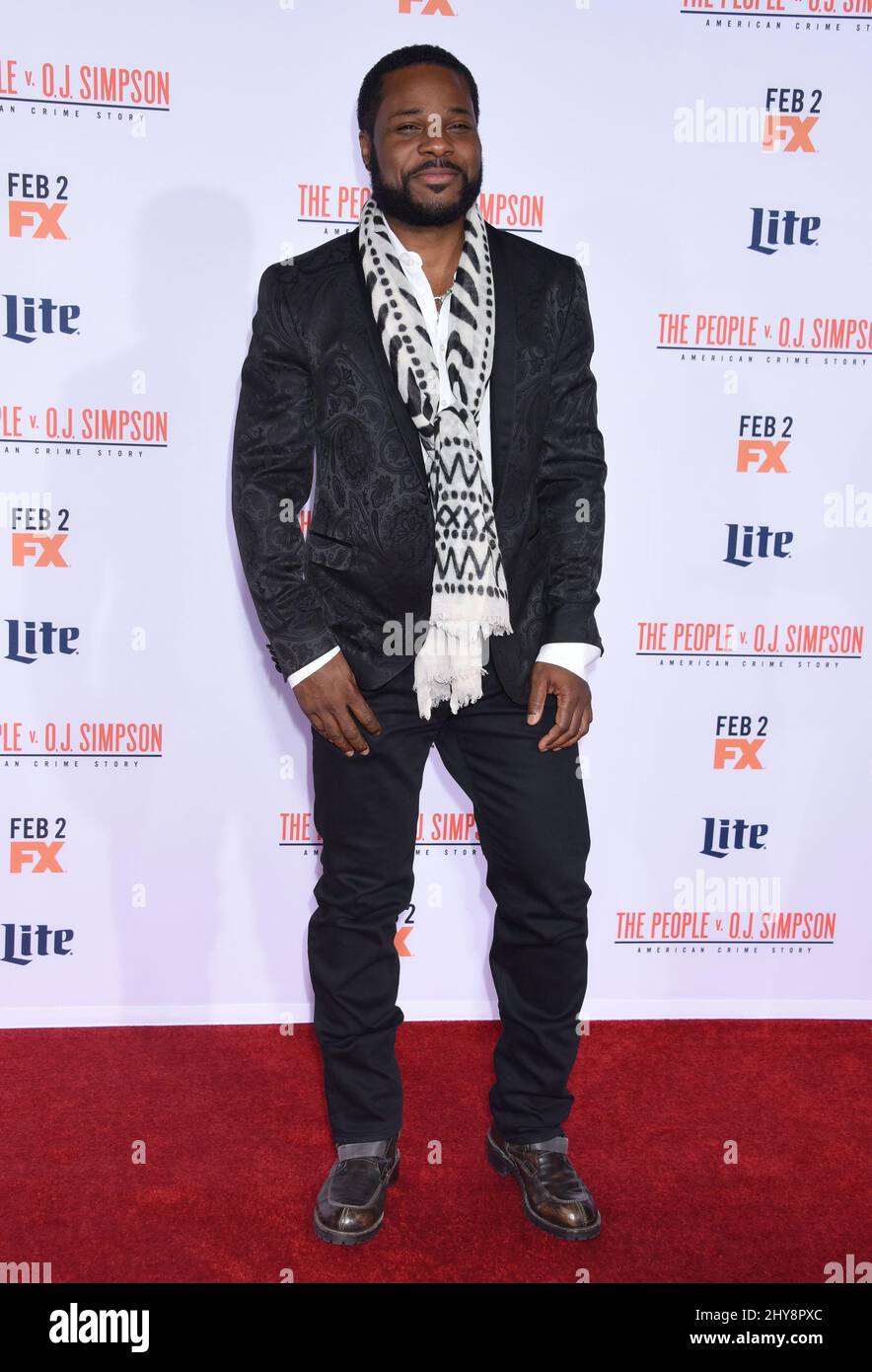 Malcolm Jamal Warner attending The People v. O.J. Simpson American ...