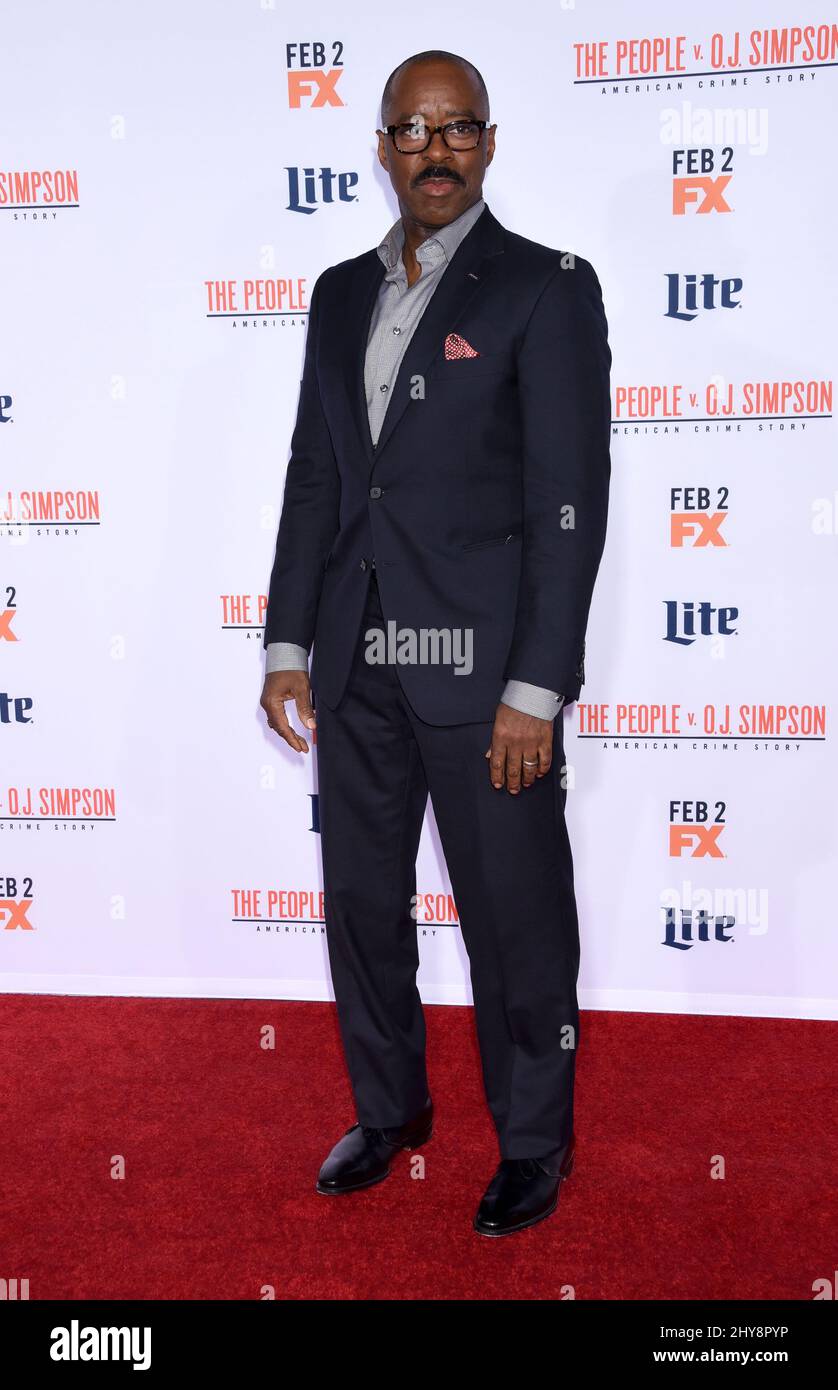 Courtney B. Vance attending The People v. O.J. Simpson American Crime ...