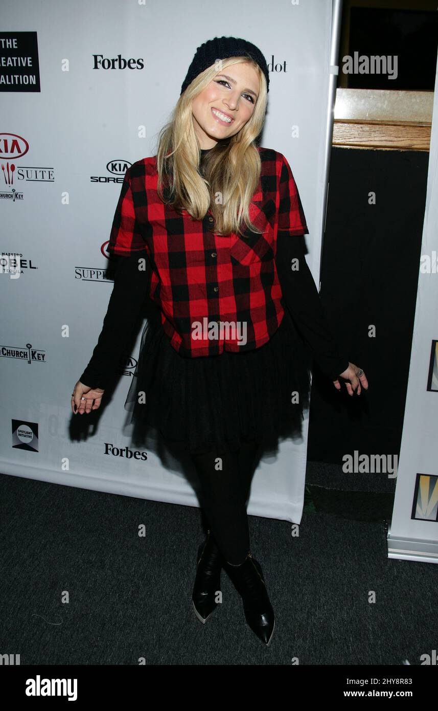 Kate Albrecht attending the Creative Coalition Spotlight Initiative ...