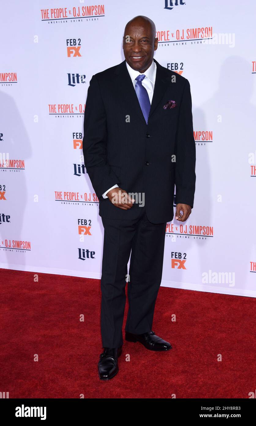 John Singleton attending The People v. O.J. Simpson American Crime ...