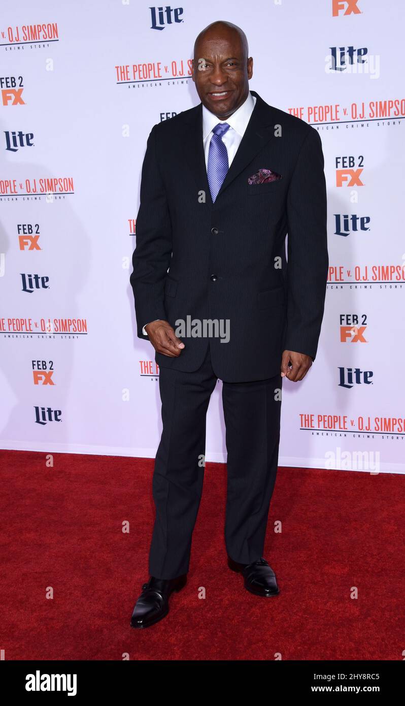 John Singleton attending The People v. O.J. Simpson American Crime ...