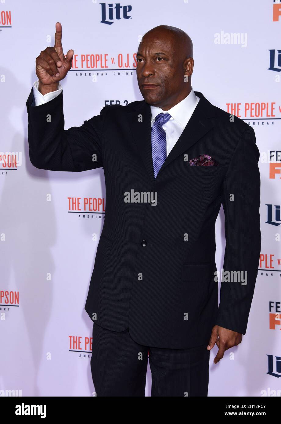 John Singleton attending The People v. O.J. Simpson American Crime ...