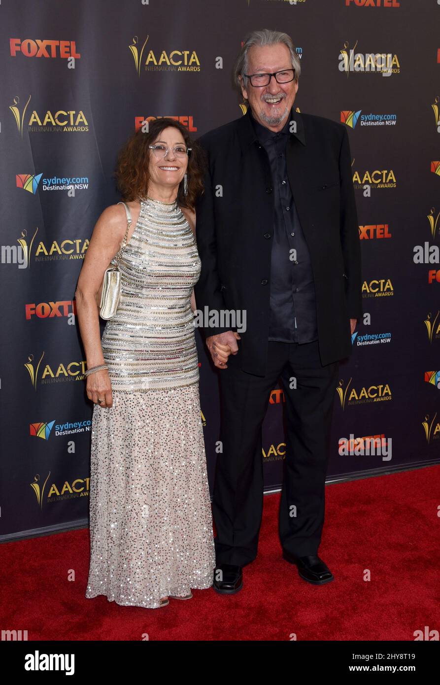 Michael Caton and Helen Esakoff attending the 5th AACTA International ...
