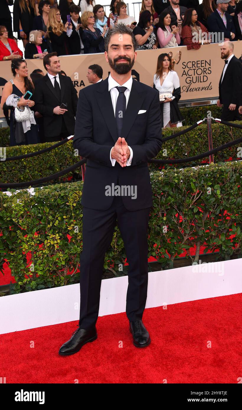 Hamish Linklater arriving at the 22nd Annual Screen Actors Guild Awards ...
