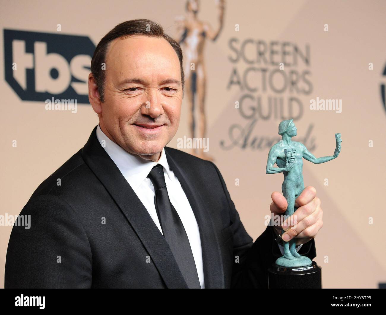 Kevin Spacey attending the Press Room at the 22nd Annual Screen Actors ...