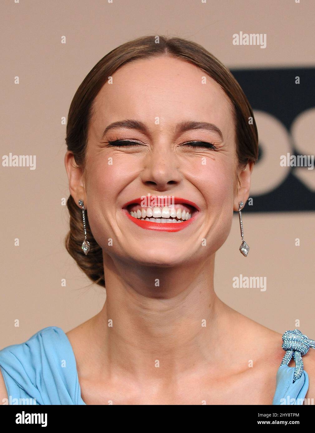 Brie Larson attending the Press Room at the 22nd Annual Screen Actors ...