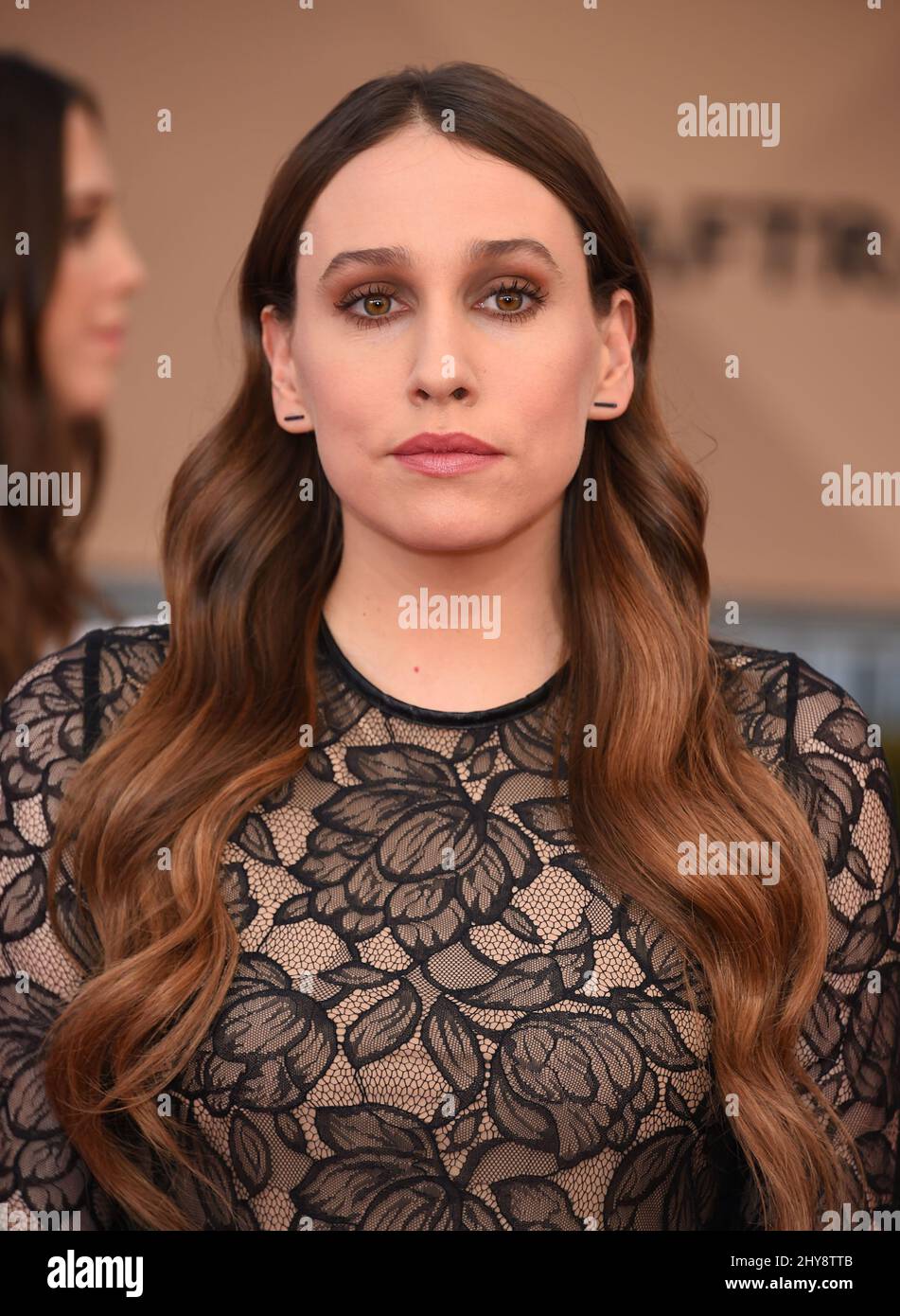 Sarah Sutherland arriving at the 22nd Annual Screen Actors Guild Awards ...