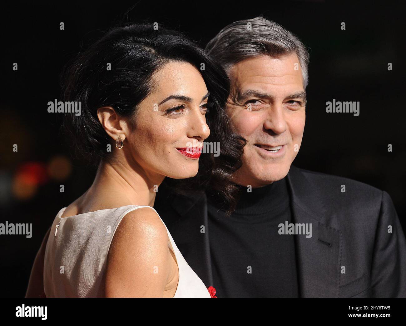 George Clooney & Amal Alamuddin attending the "Hail, Caesar!" World ...