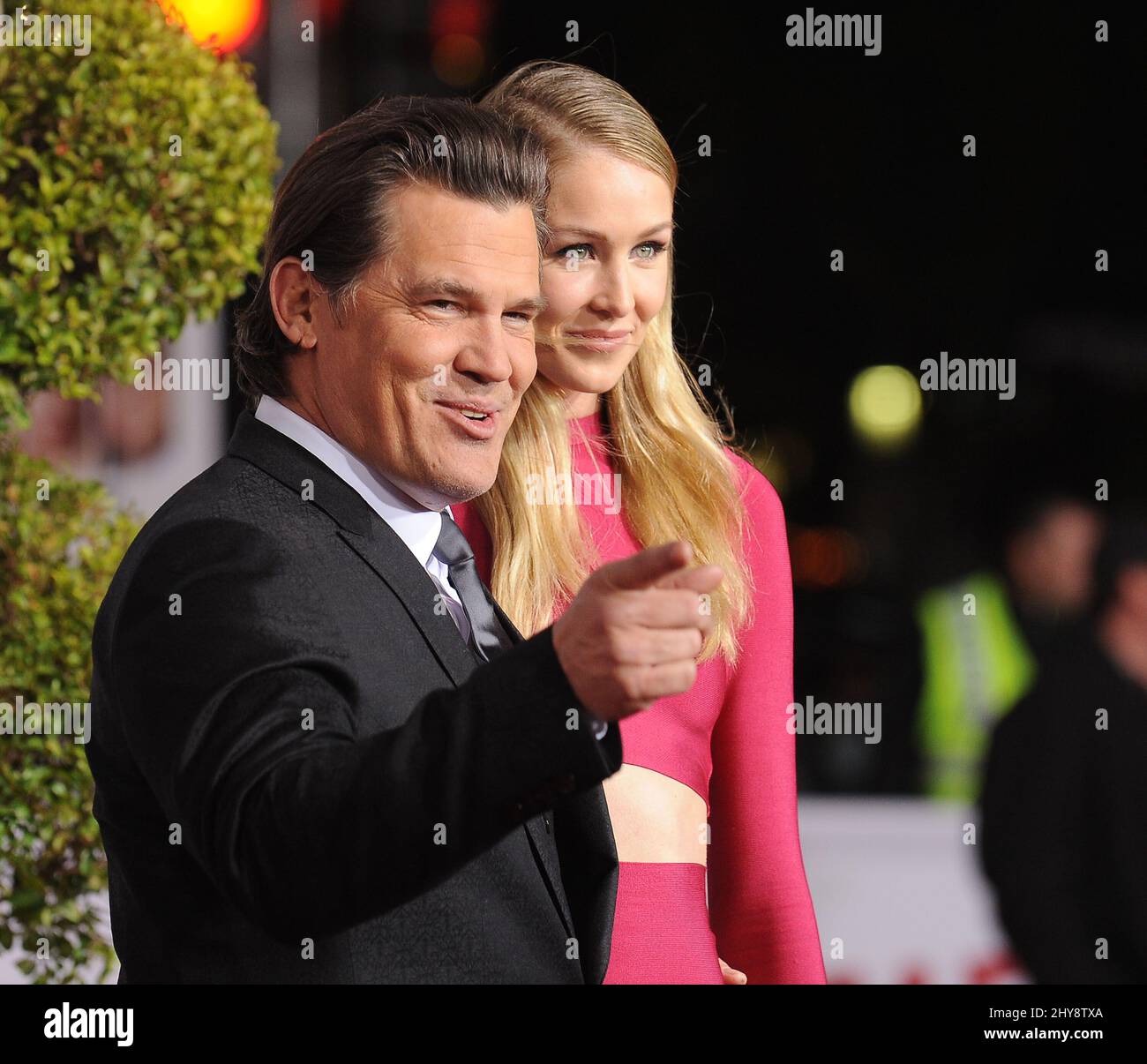 Josh Brolin & Kathryn Boyd attending the "Hail, Caesar!" World Premiere ...