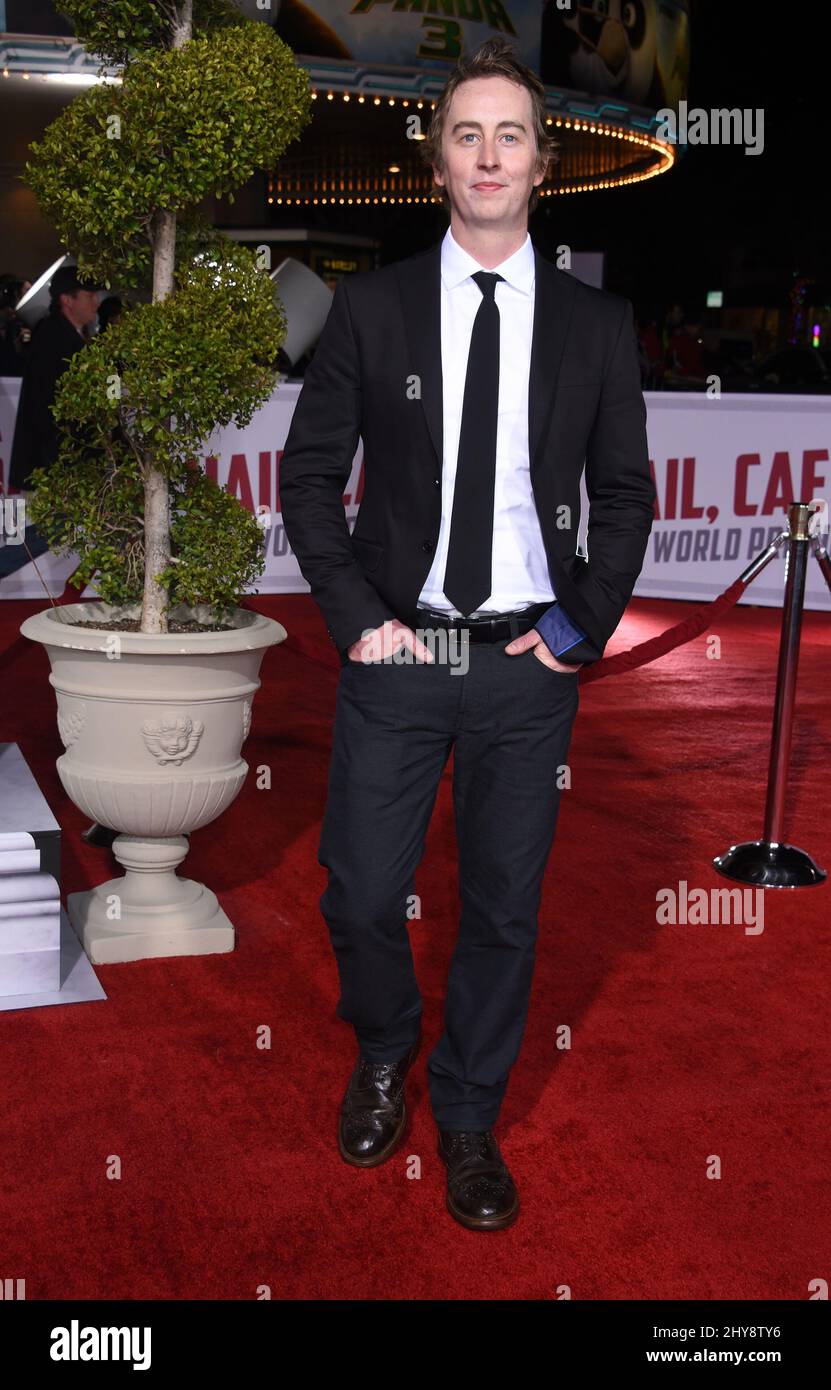 Stephen Ellis attending the "Hail, Caesar!" World Premiere held at the ...