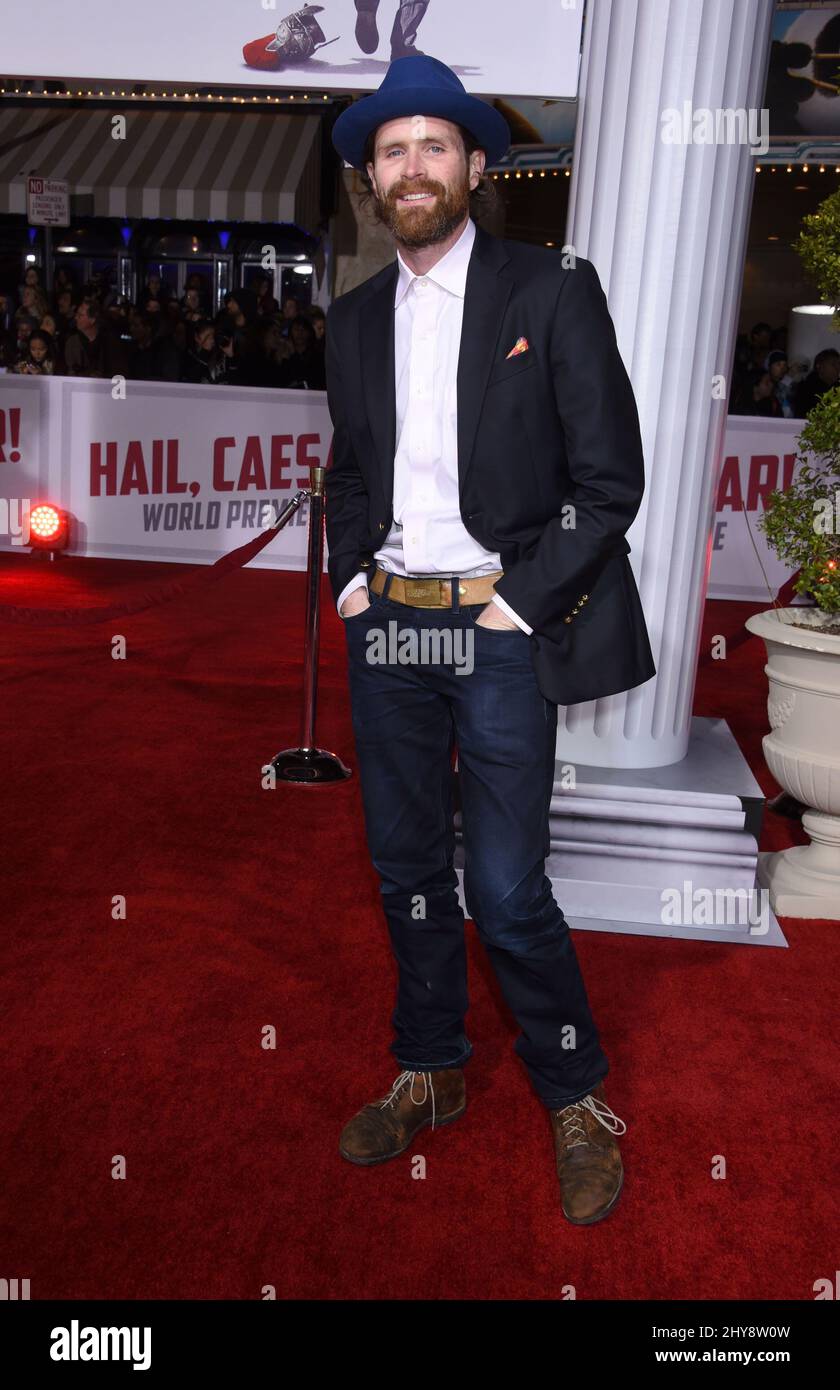 Patrick Carroll attending the "Hail, Caesar!" World Premiere held at ...
