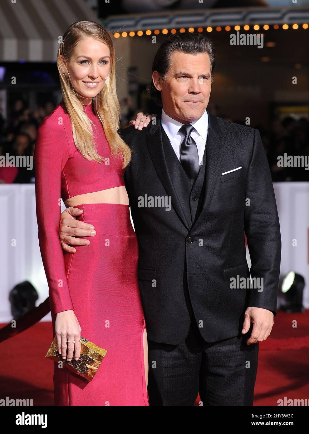 Josh Brolin & Kathryn Boyd attending the "Hail, Caesar!" World Premiere ...