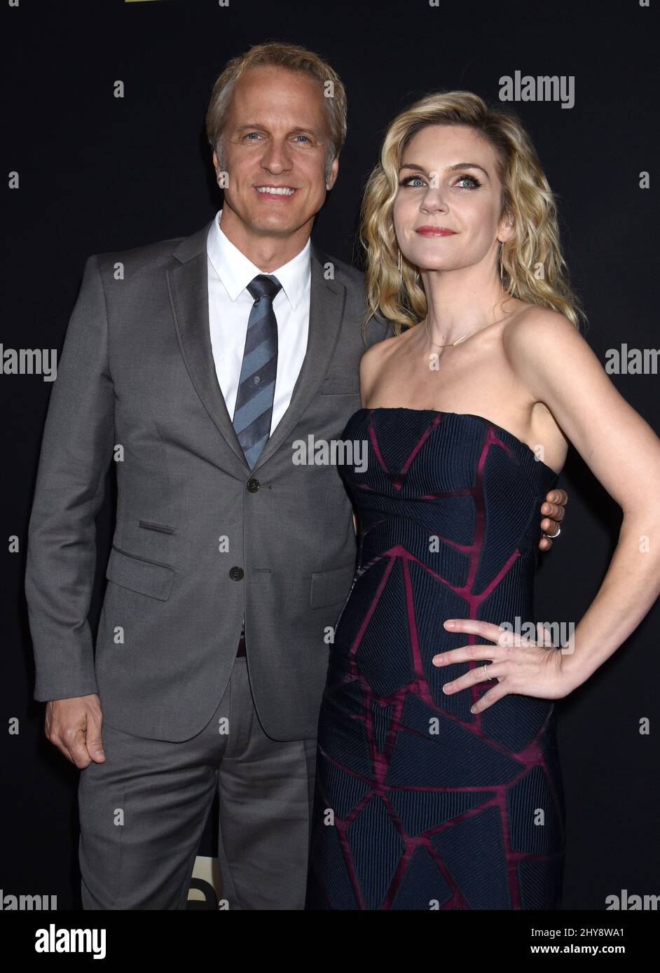 Patrick Fabian and Rhea Seehorn attending the "Better Call Saul" Season ...