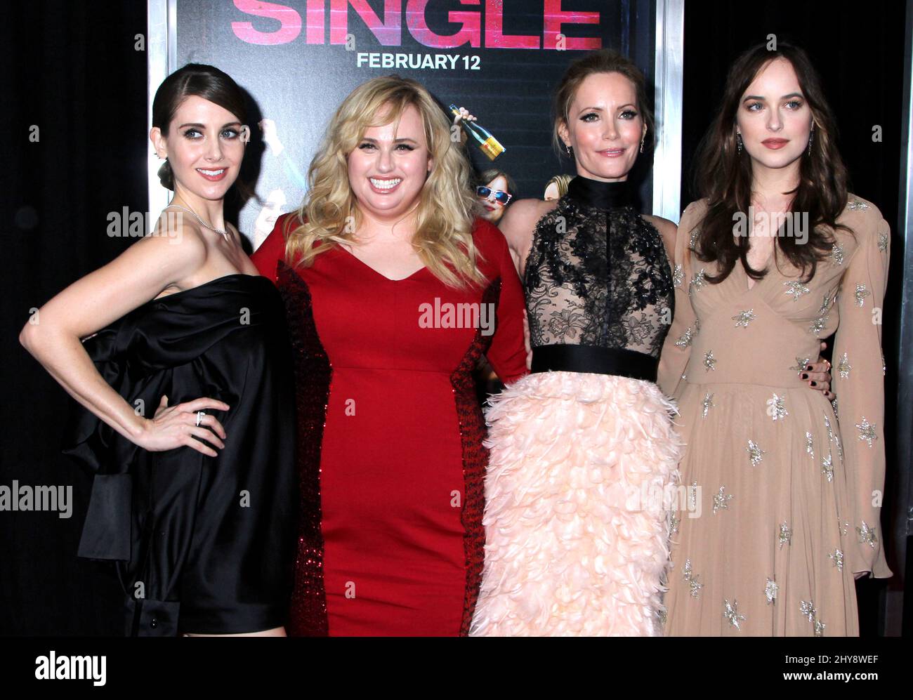 Alison Brie, Rebel Wilson, Leslie Mann and Dakota Johnson attending the ...