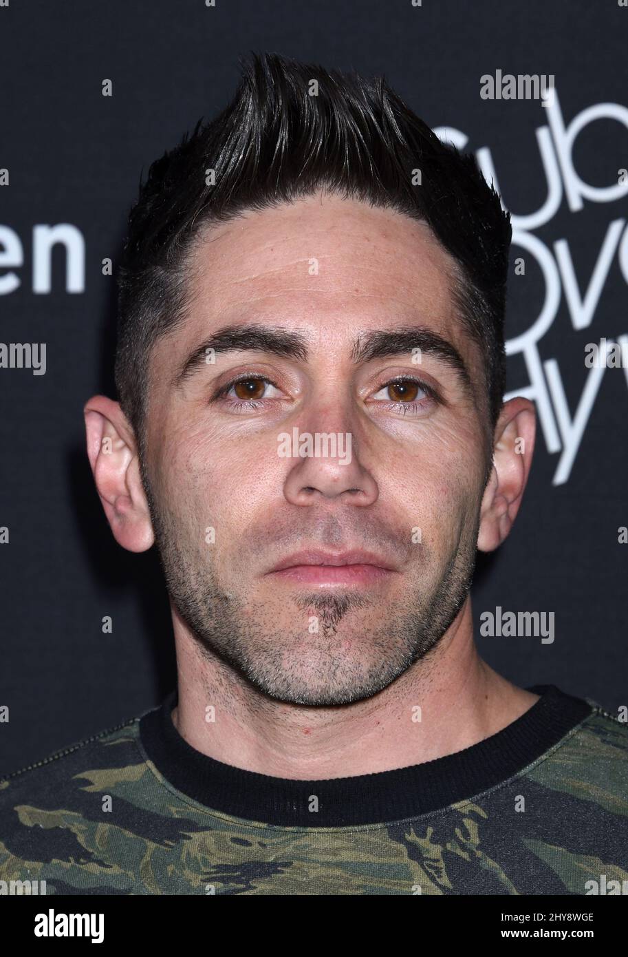 Daniel Malakai Cabrera arriving for the Two Bellman Two World Premiere ...