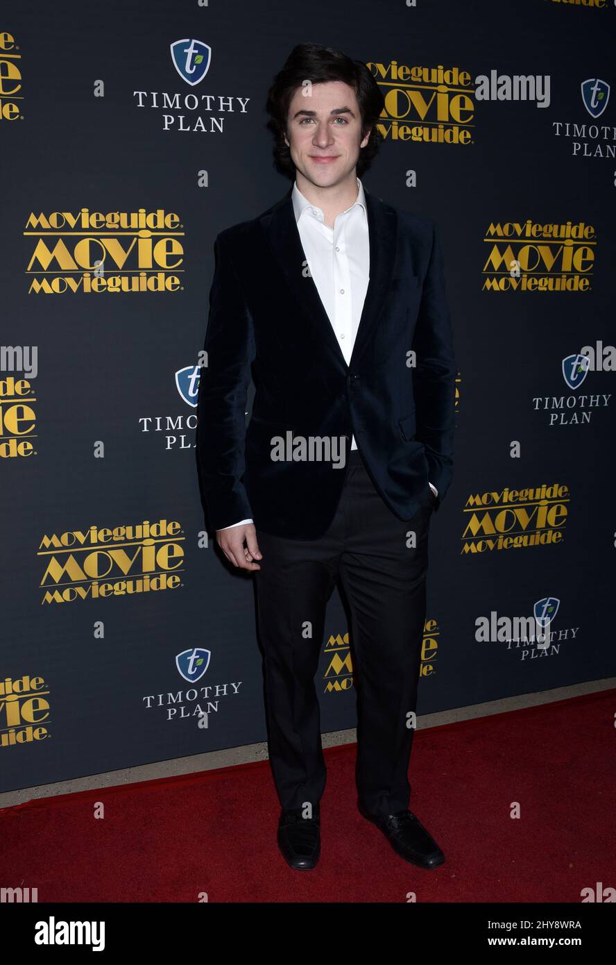 David Henrie attending the 24th Annual MovieGuide Awards held at the ...