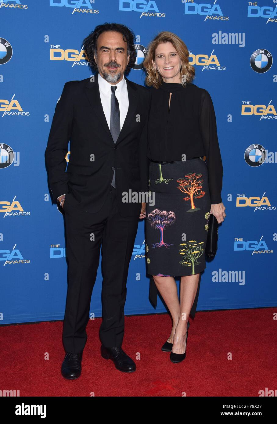Alejandro Gonzalez Inarritu and Maria Hagerman attending the Directors ...