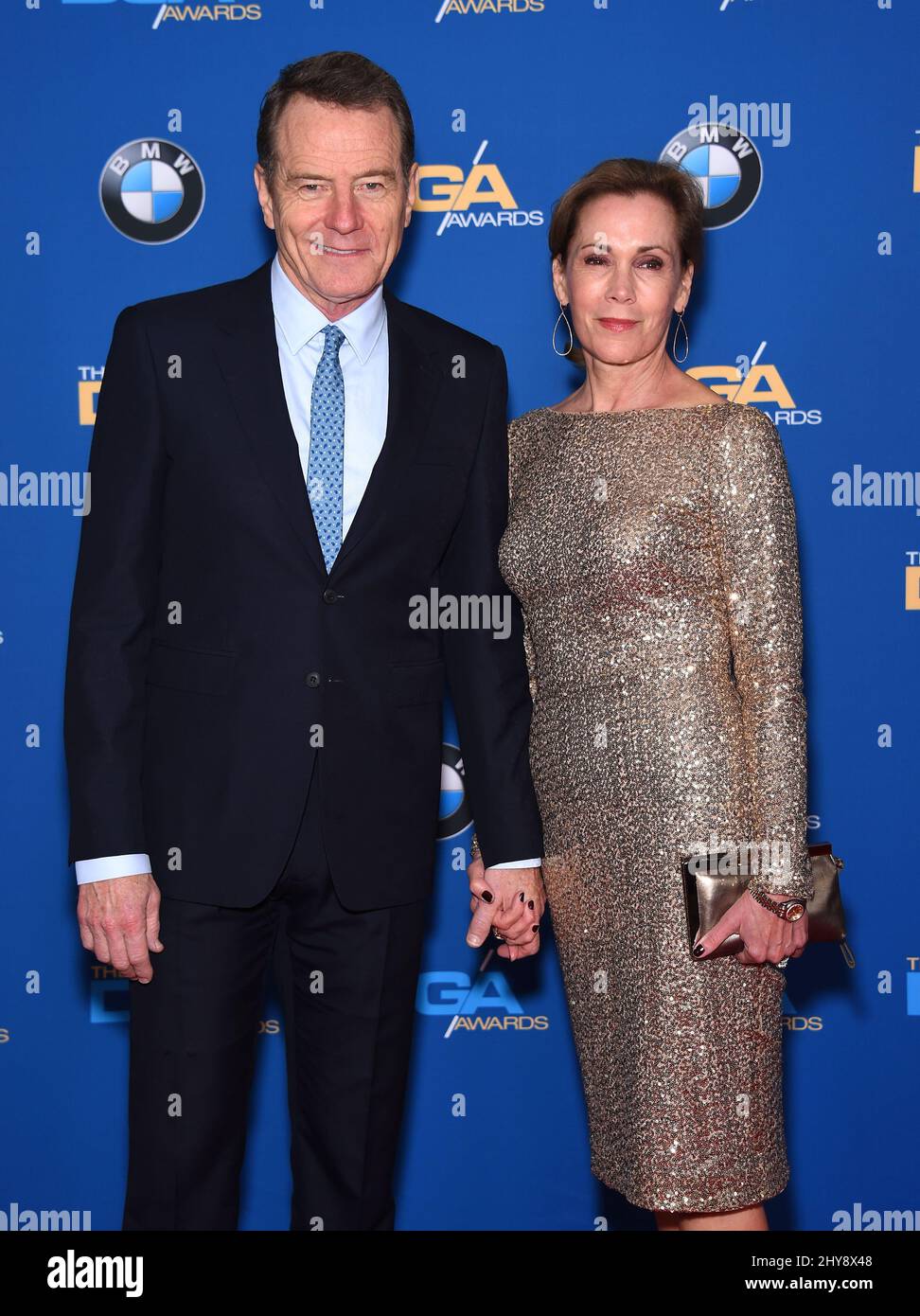Bryan Cranston & Robin Dearden attending the Directors Guild Awards ...